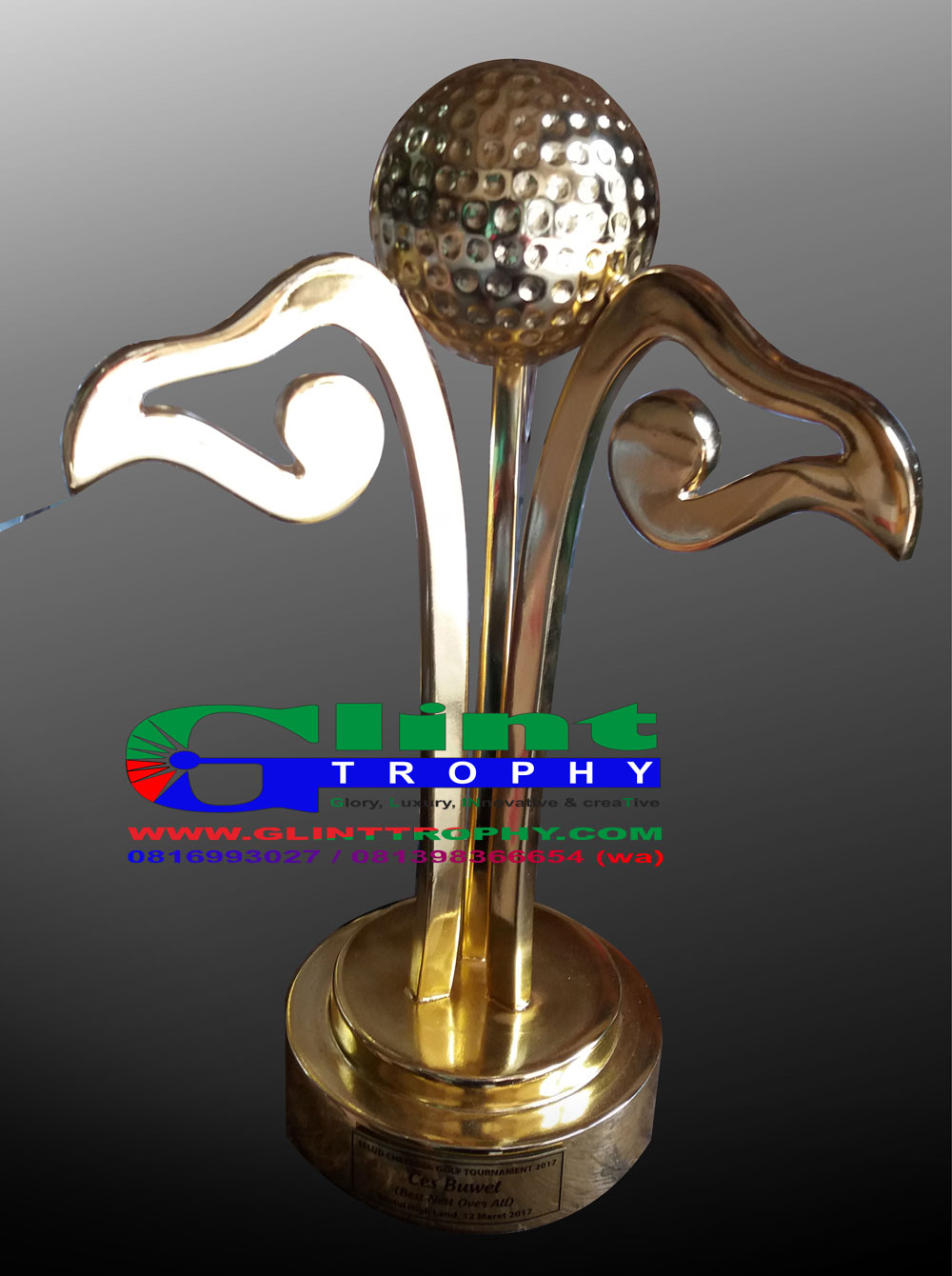 Piala golf logam - Pusat dan Tempat Pembuatan Penjualan Pemesanan ...