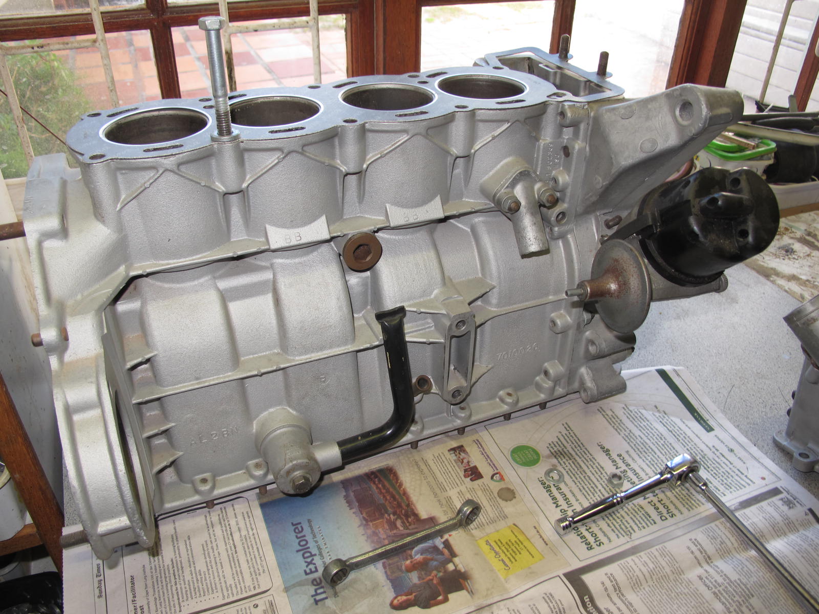 CKD Boats - Roy Mc Bride: The Mark 1 Hillman Imp engine