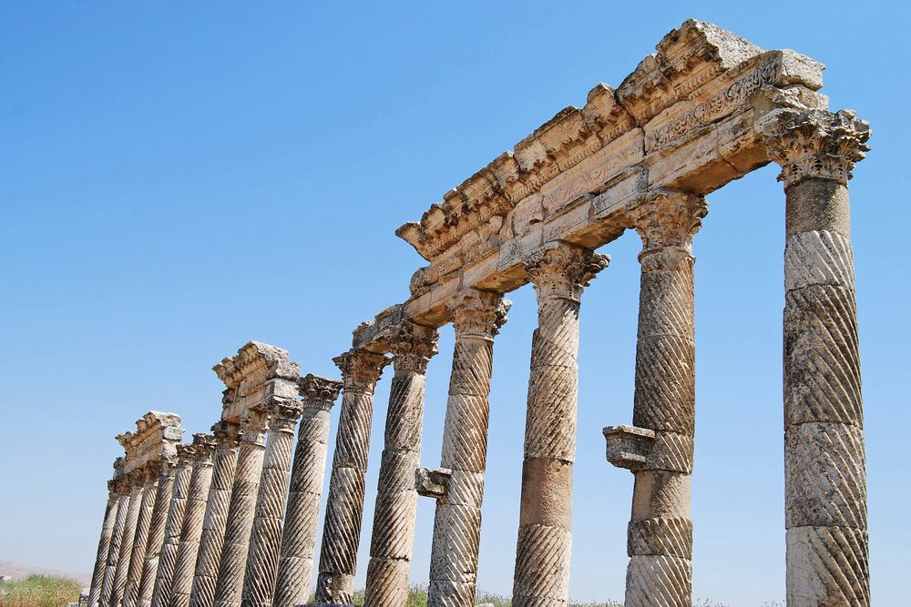 The Great Colonnade at Apamea | Amusing Planet