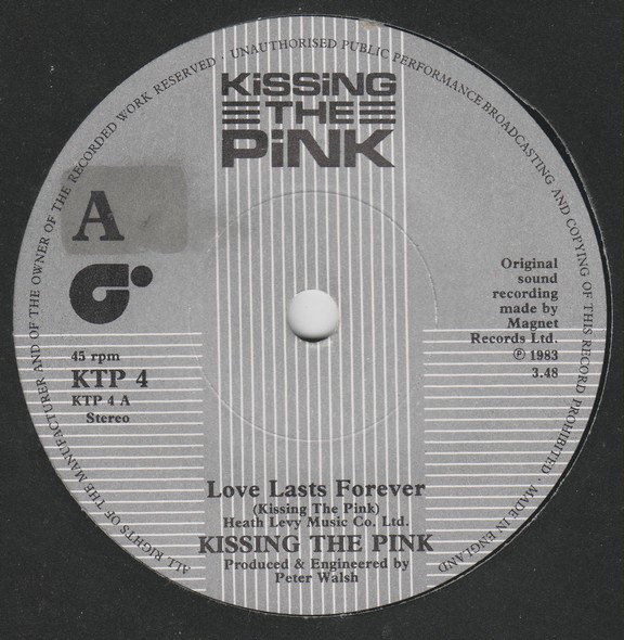 Disco Vinyl : Kissing the Pink or K.T.P.