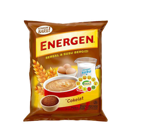 Energen-cereal untuk tambahan energi: Energen-Cereal untuk Tambahan Energi.