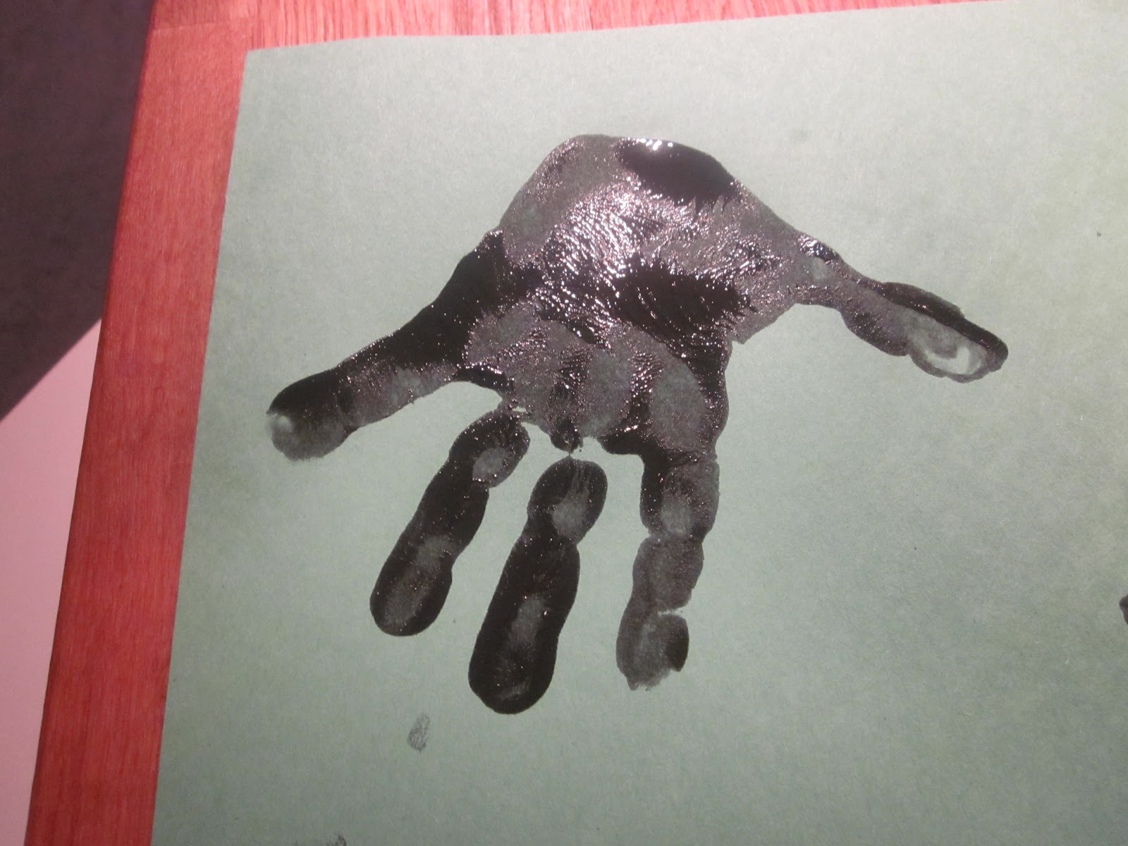 Mama's Little Muse: Handprint lambs with packing peanuts