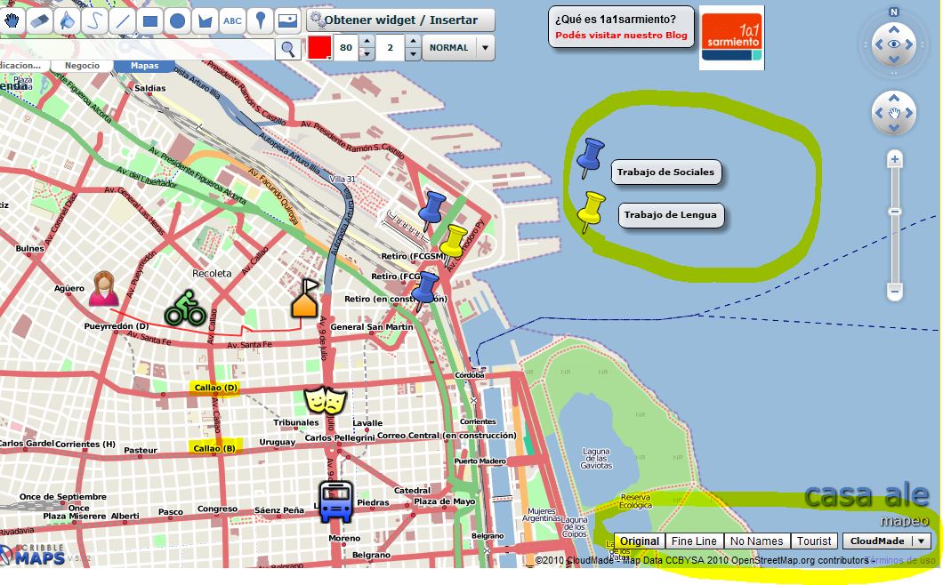 Mapeo con ScribbleMaps