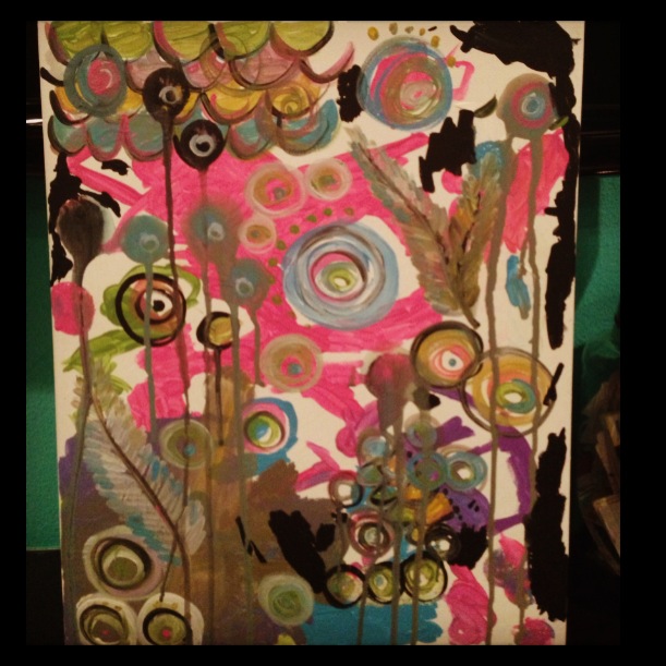 Mojoy: Gabs and Mama combined art