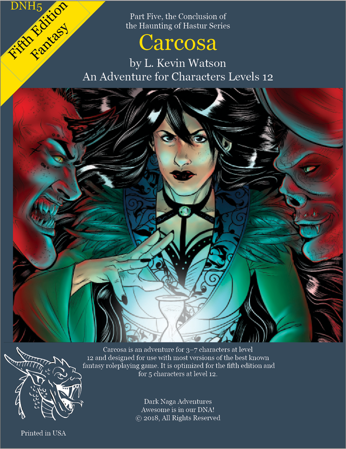 Halls of the Nephilim: DNH5: Carcosa Kickstarter