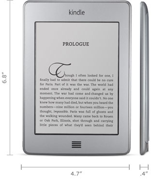 Kindle Touch features and specs - TEST and REVIEW
