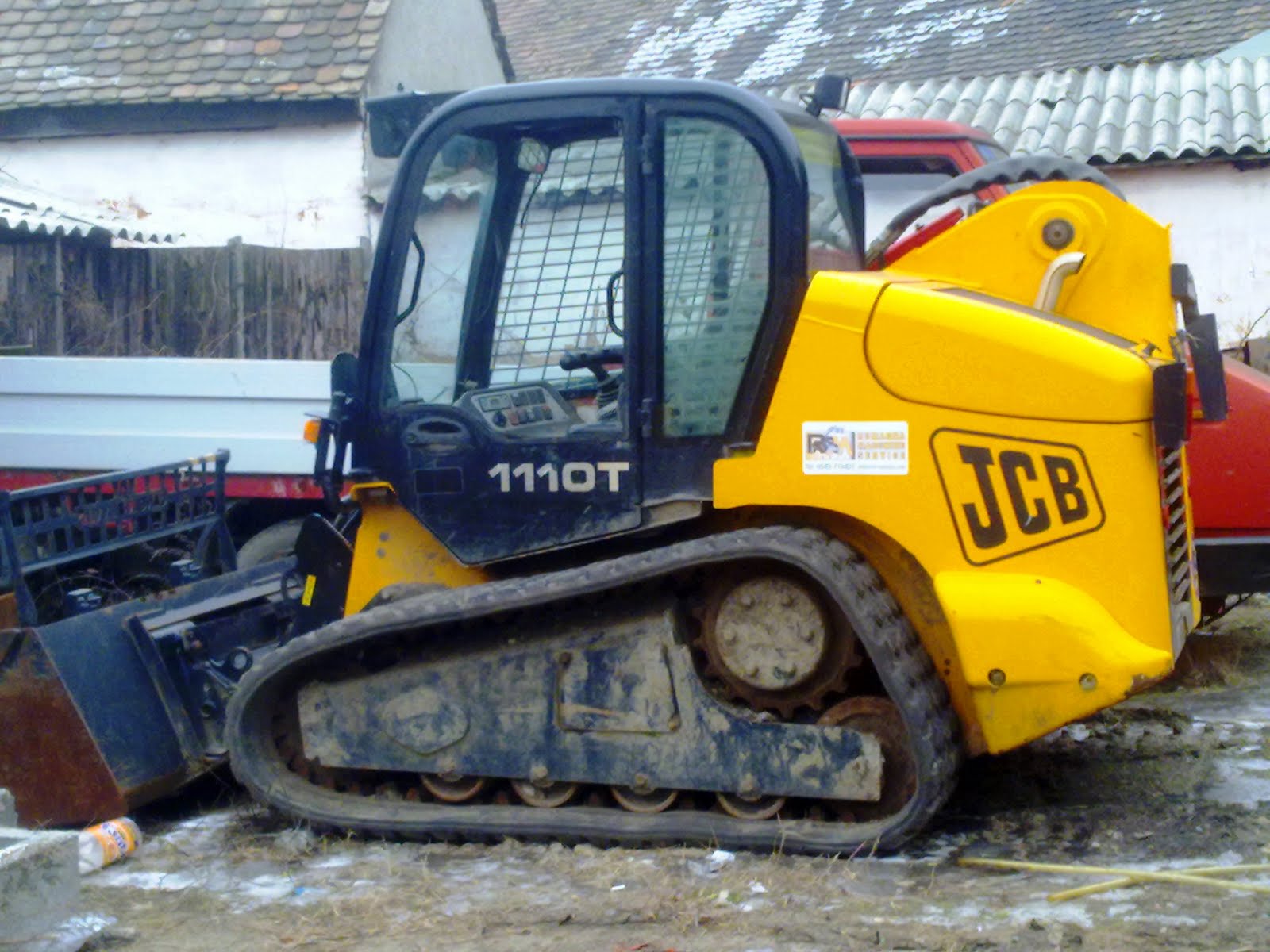 MINIINCARCATOR FRONTAL PE SENILE JCB Robot 1110 2008 PRET 36000 Euiro