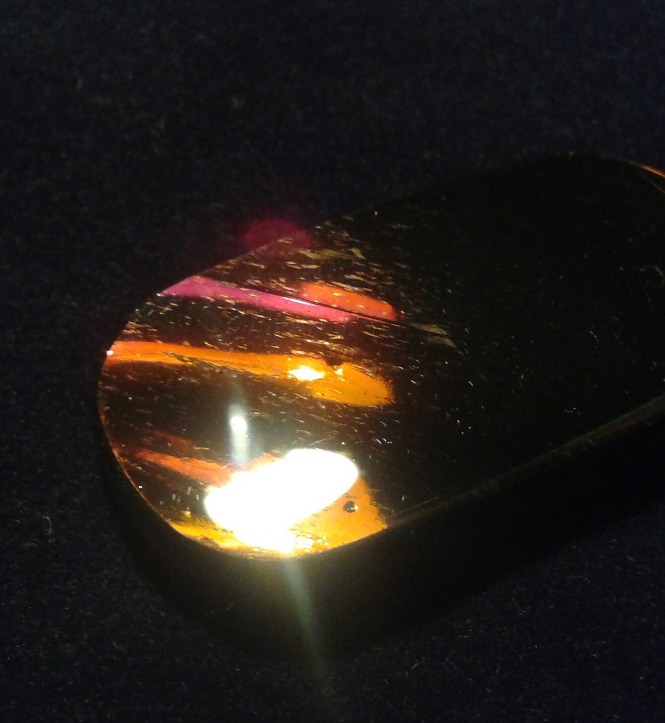 Bling And Gems: New Fire Obsidian cabochons & ring