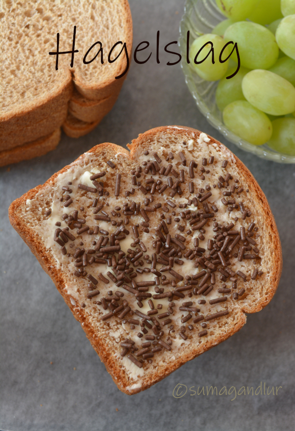 Veggie Platter: Dutch Hagelslag & Bread