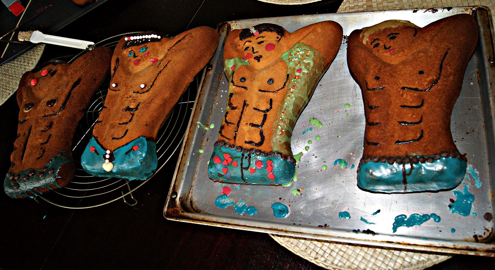 Baby I was born this way.: Männer backen