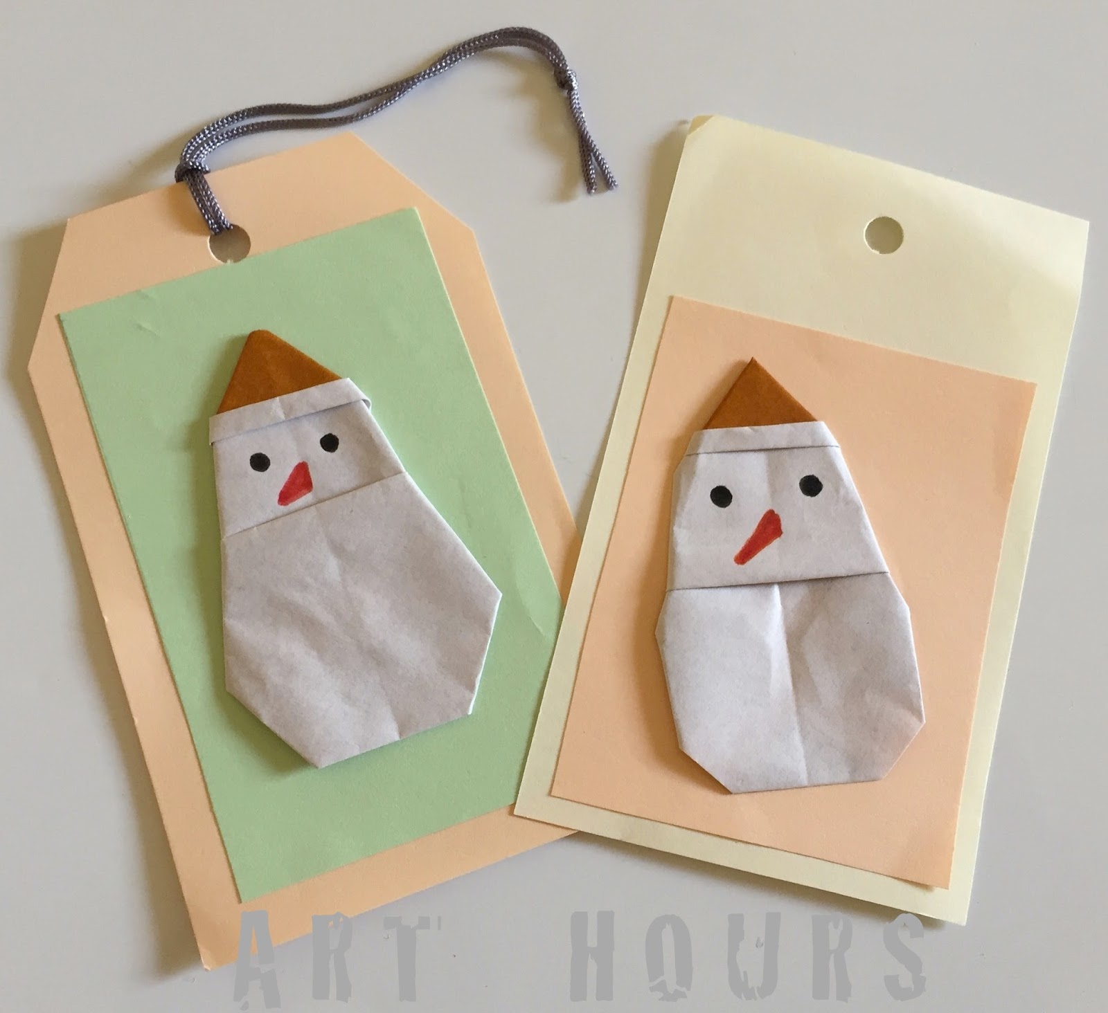 ArchGuide: Christmas Gift Tags Tutorial: Useful Origami