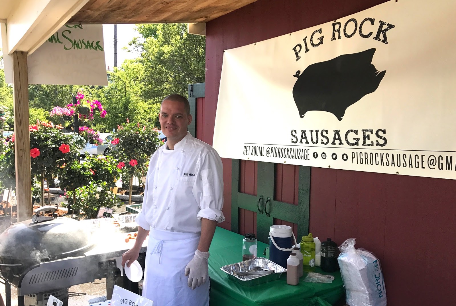 Eating & ...: Discovered Pig Rock Sausages