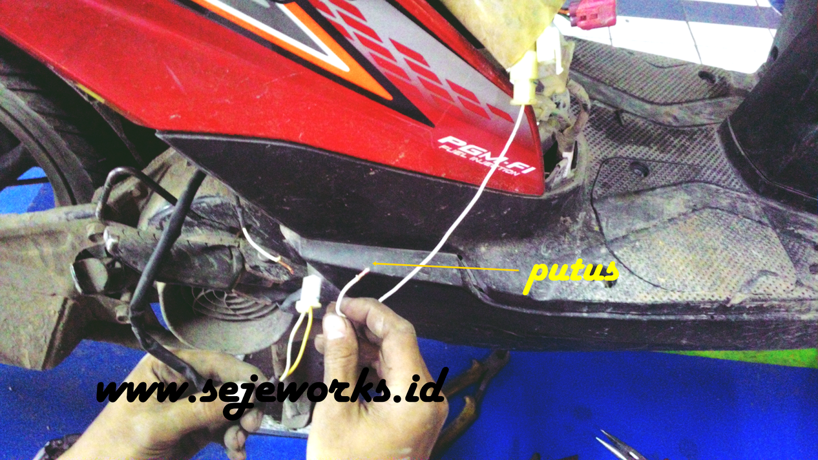 Diagram Kelistrikan Honda Beat Injeksi