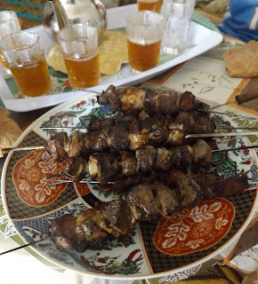 Boolfaf or Melfoof or Kwaa, Moroccan Grilled Liver Kebabs-Boulfaf L'3id ...