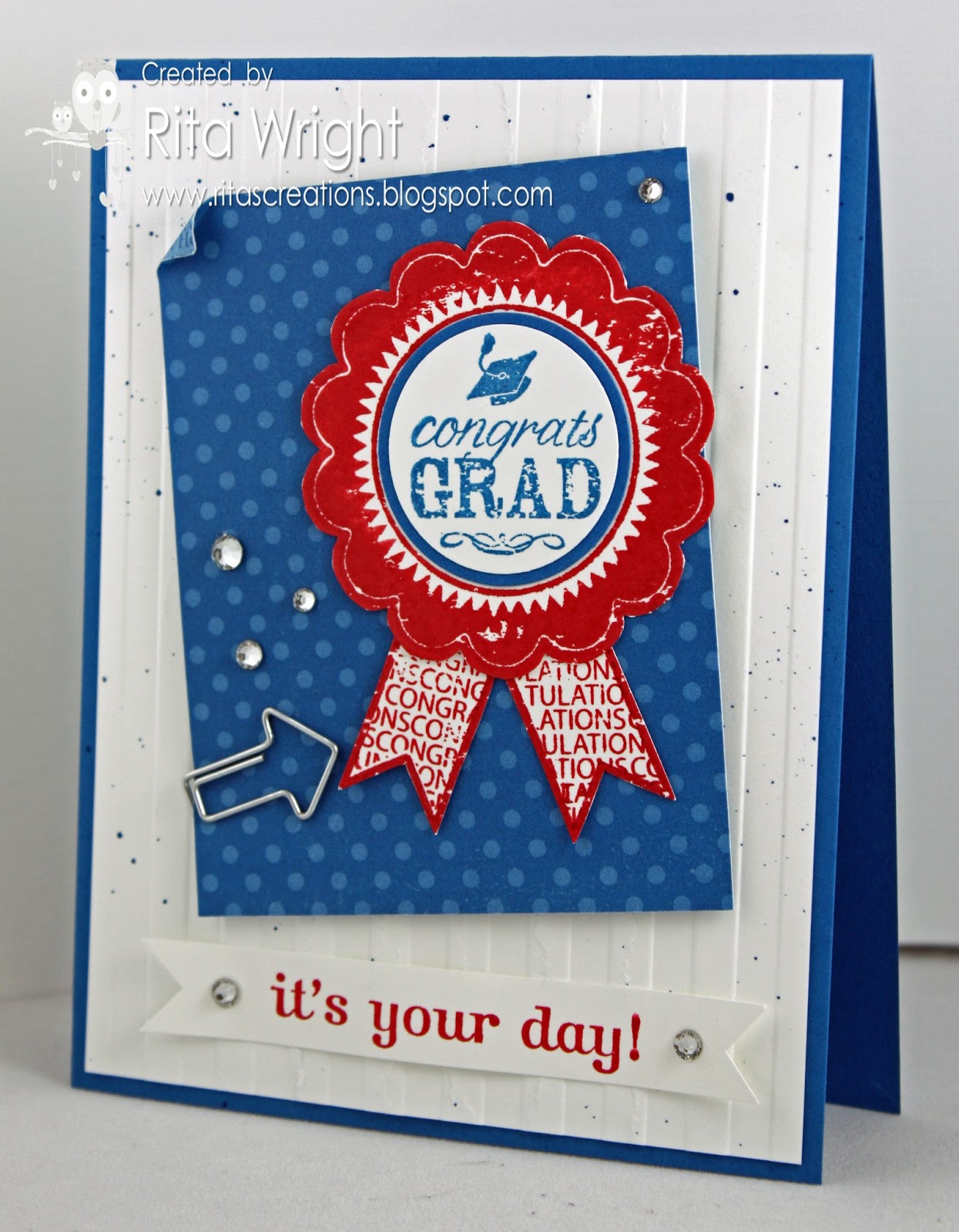 Rita's Creations: Red Ribbon Graduation