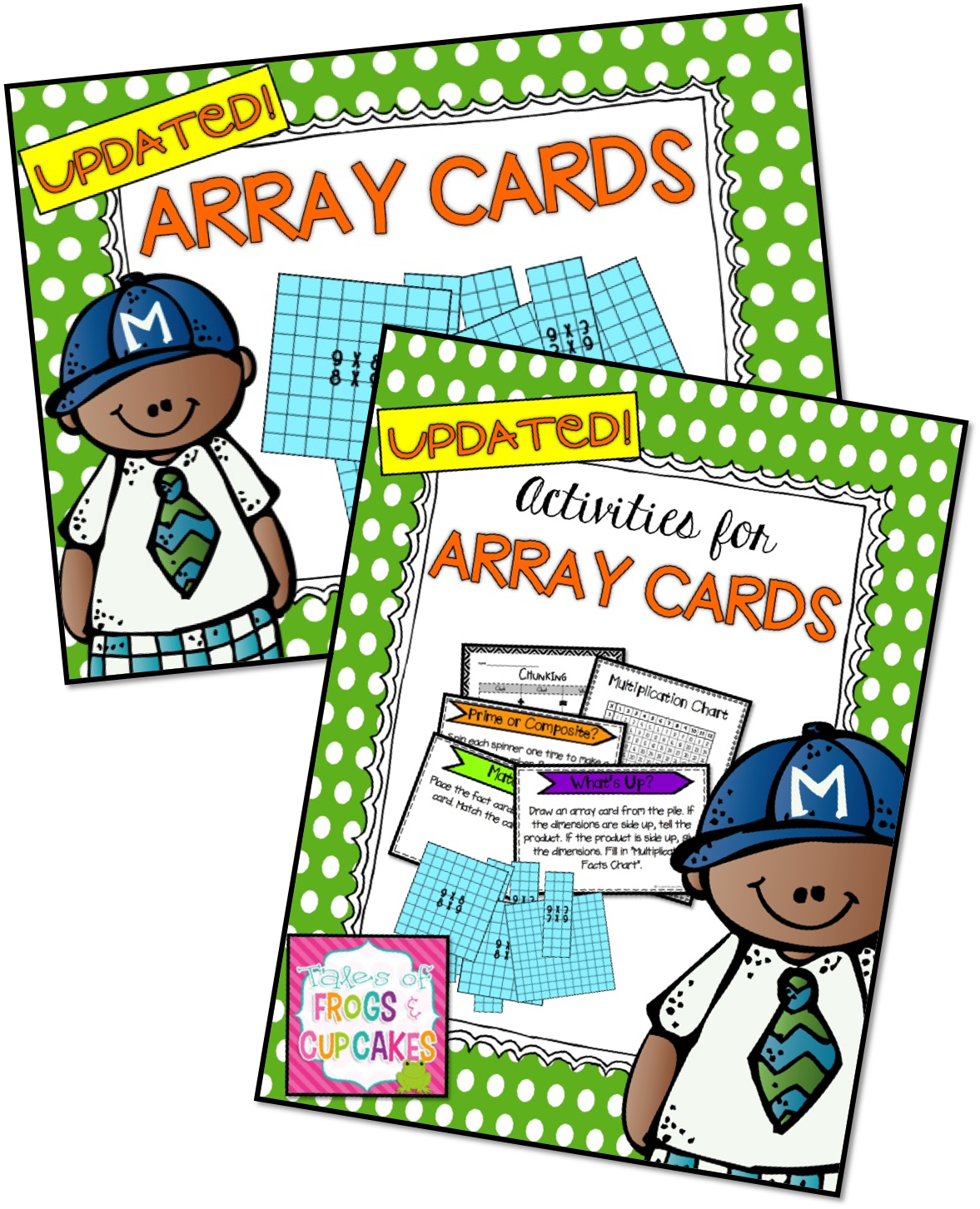 Tales of Frogs and Cupcakes: Array Cards UPDATE!