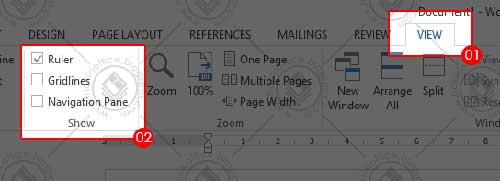 Cara Menampilkan Ruler (Penggaris) di Ms Word 2013 - Belajar Word n Excel