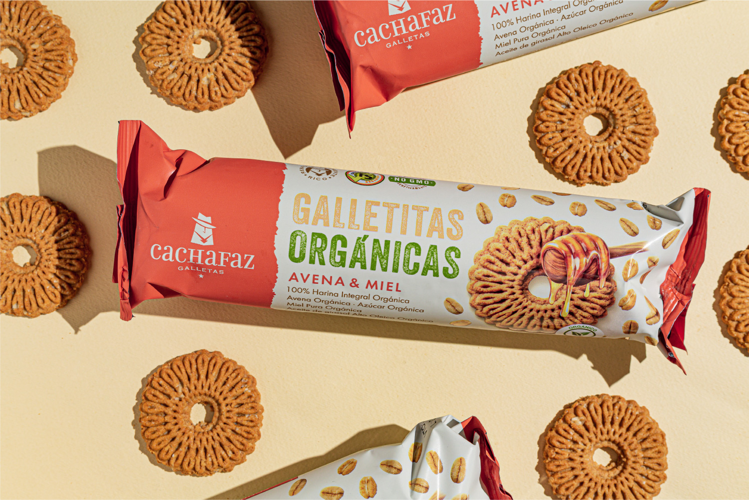 Cachafaz Organic Cookies – Packaging Of The World