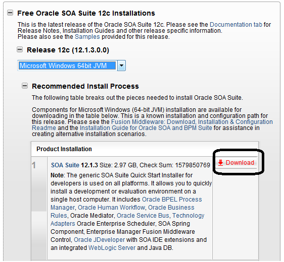 Oracle Soa 12c Step By Step Installation Oracle Fusion Middleware Blog