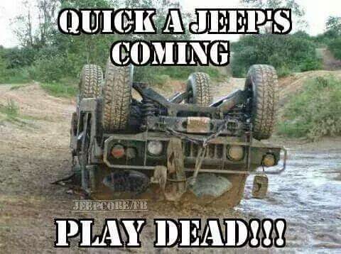 Just A Car Guy: Jeep humor... I love it