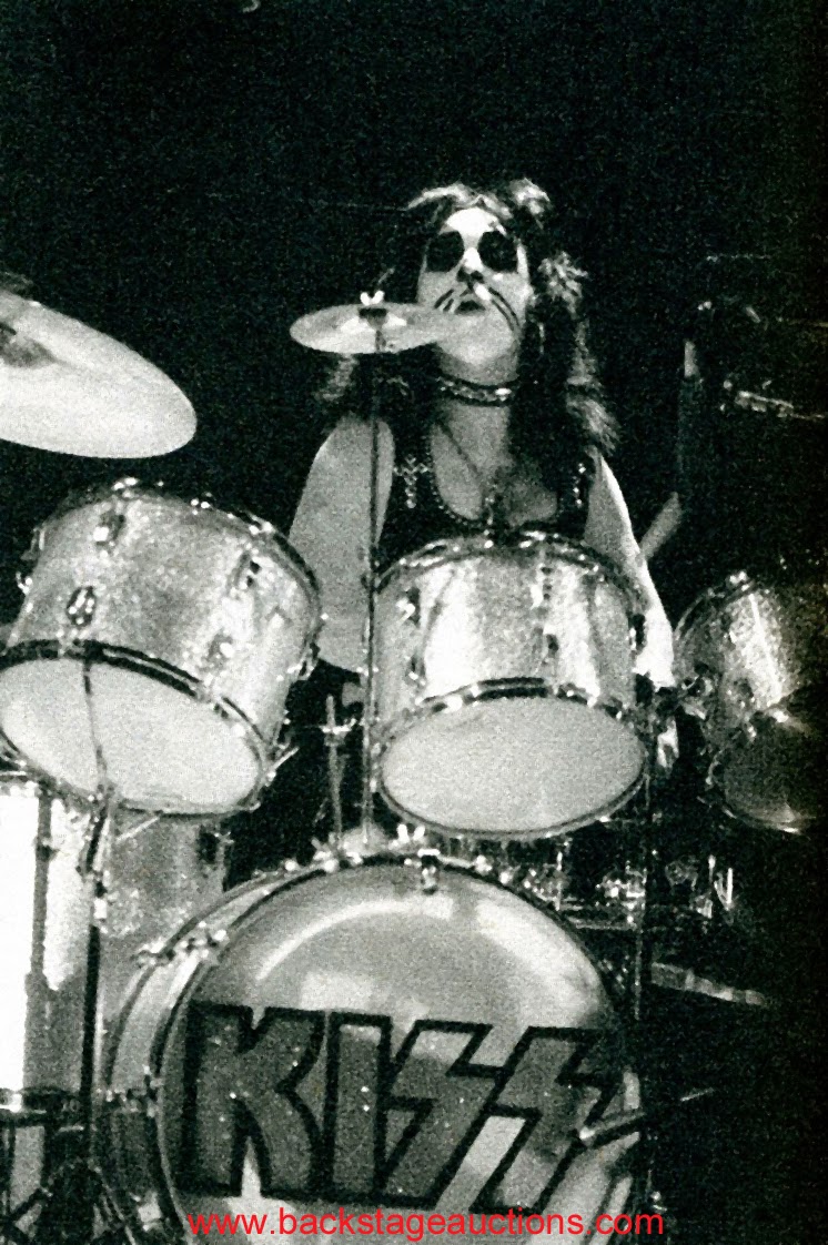 ALL ACCESS: Peter Criss' Original ‘73 – ’74 Kiss Tour Used Drum Kit ...