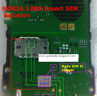 Nokia 1280 Sim Card Not Work Problem Solution | GSM SOLUTION IMAGE