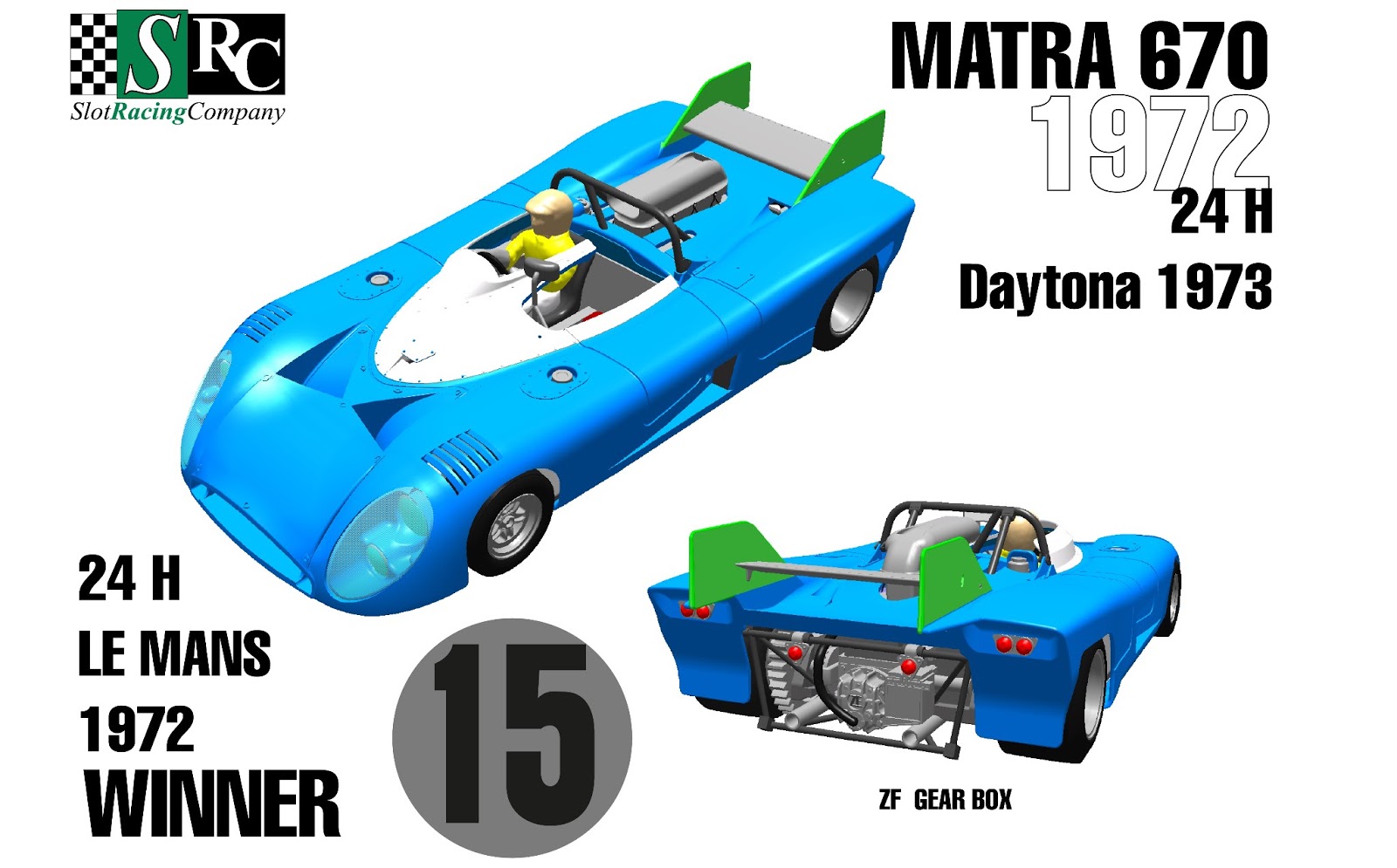 Slot-Evolution Islas Canarias - MATRA 670 - 670B de SRC - General