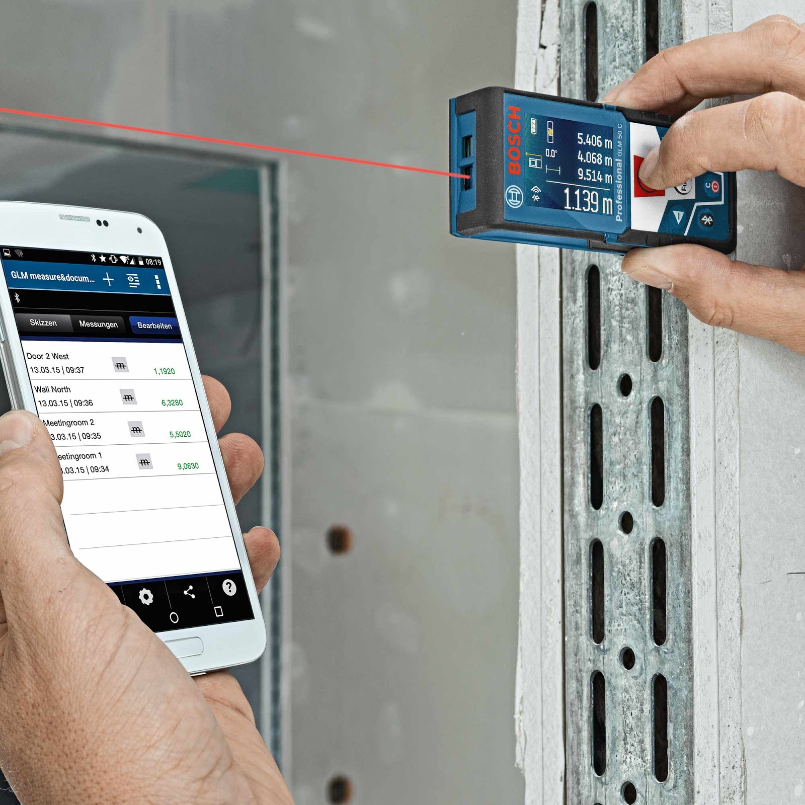 Cửa hàng DIYHomedepot: GLM 50C là một giải pháp cho bất kì công việc nào