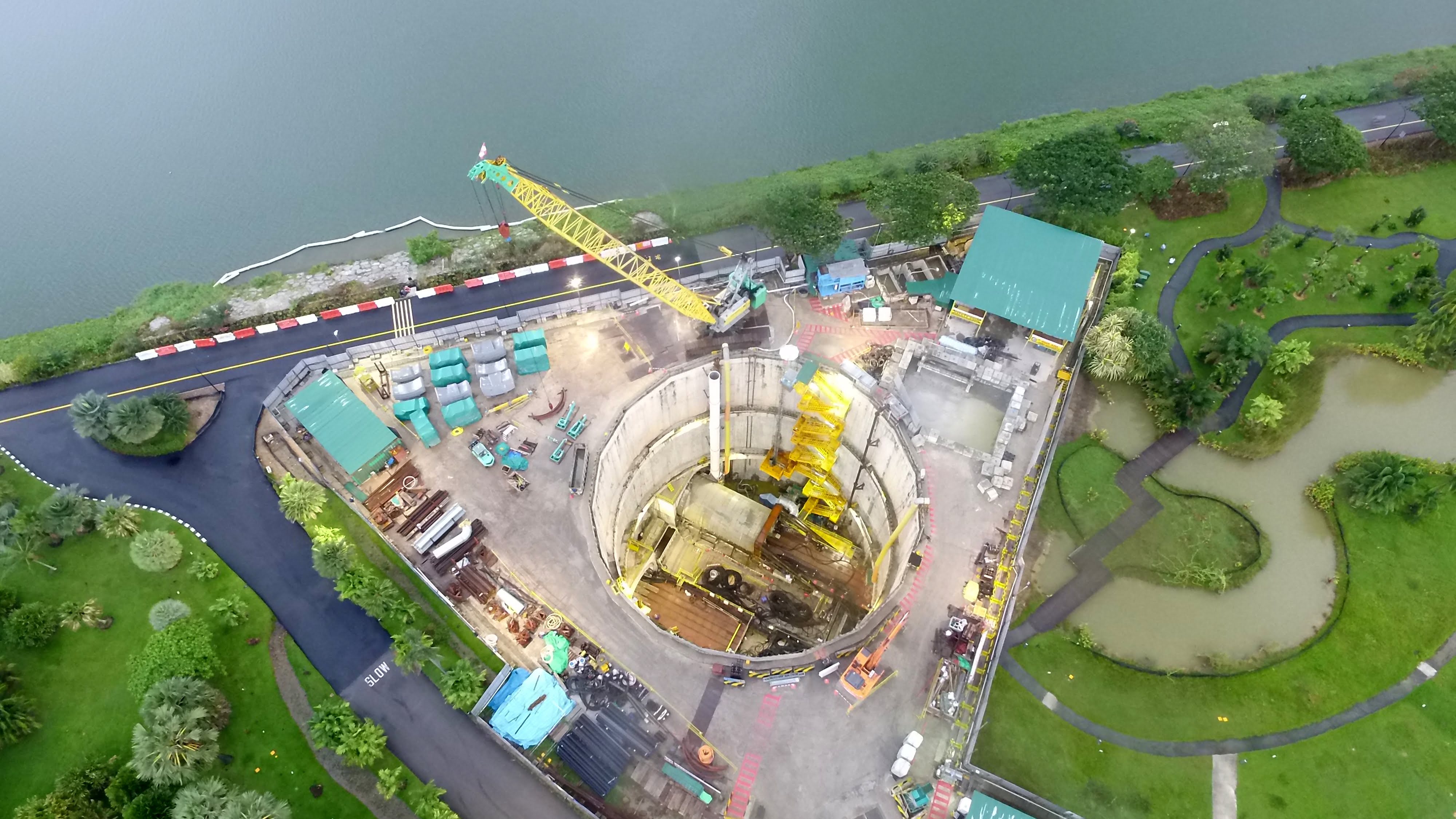 Thomson Line Construction: Gardens By The Bay - TBM Reassembly
