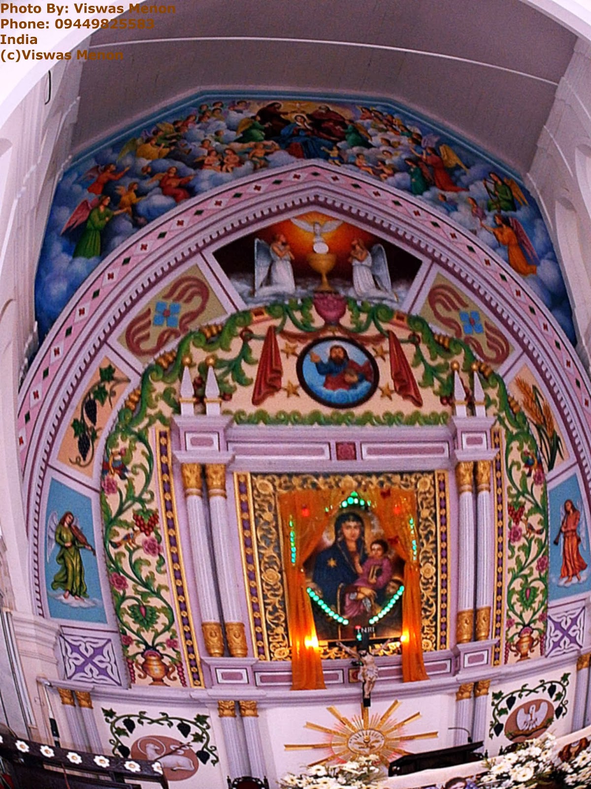 Travels with Viswas: Basilica of Our Lady of Snow, Pallipuram, Kochi ...