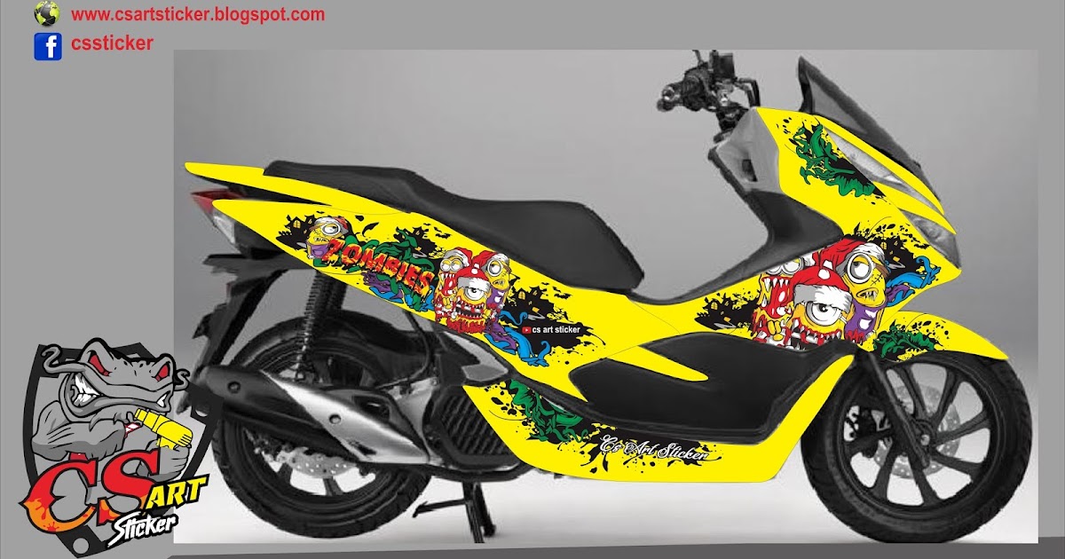 STRIPING HONDA PCX