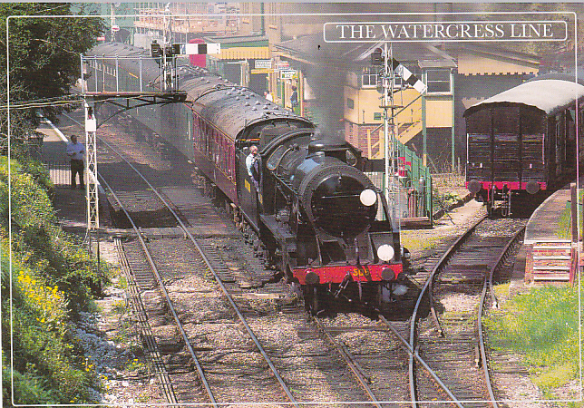 Discover the World on Trains: The Watercress Line, Hampshire, England.