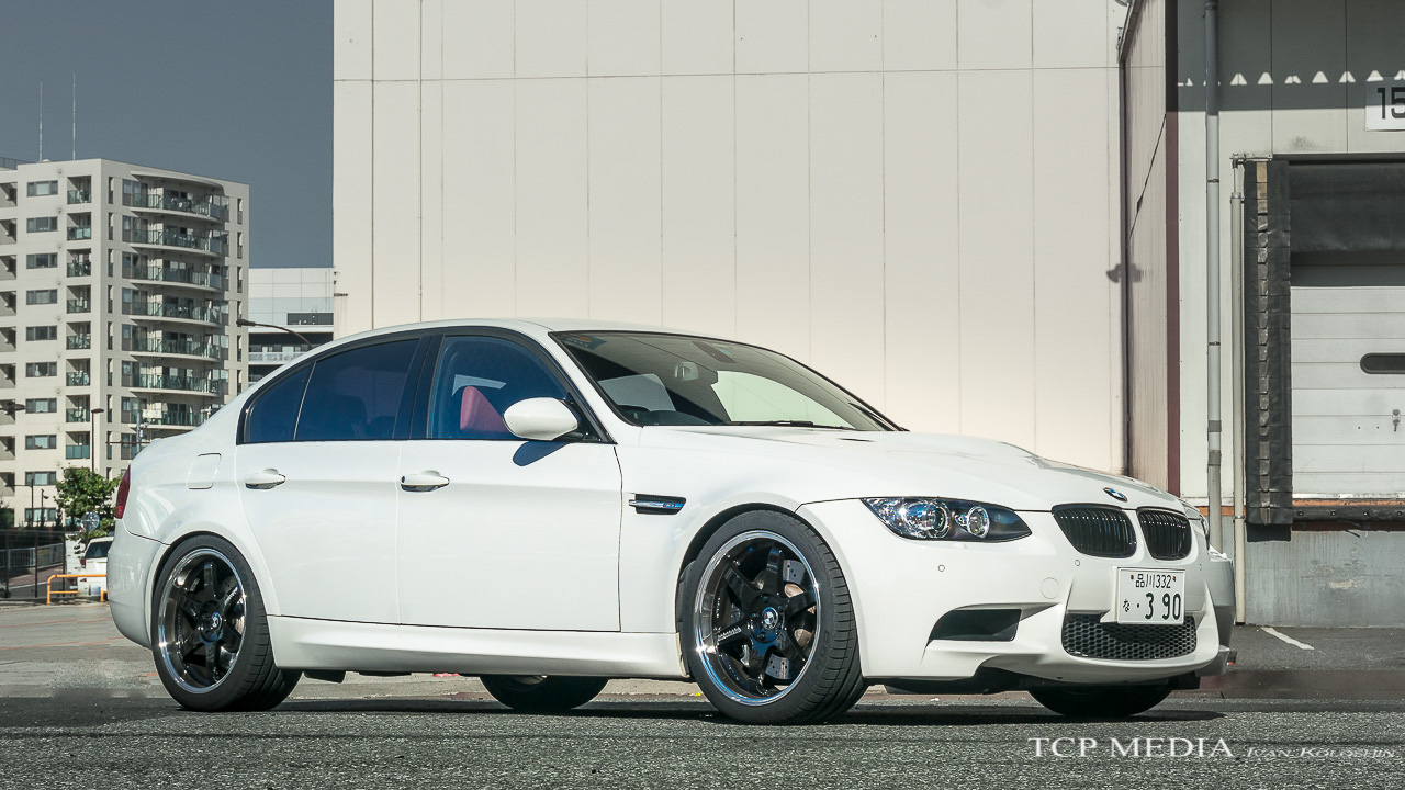 Just A Random Photoshoot [AW E90 M3 on TE37's in Japan]