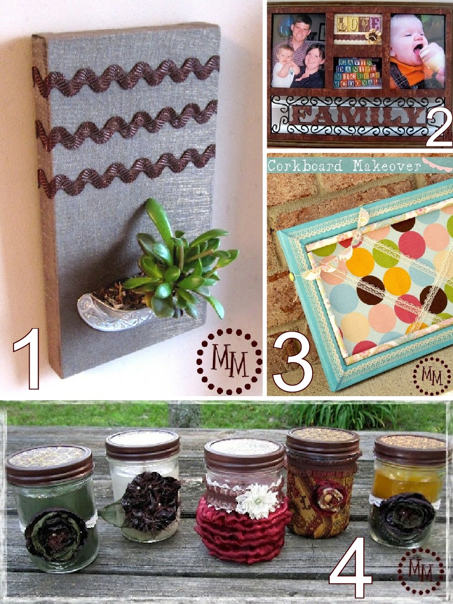 14 Mod Podge Projects {Crafts & Decor} - The Scrap Shoppe