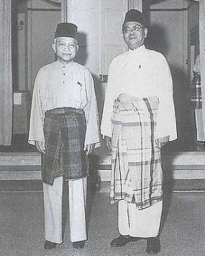 A Malaysian Man: A well dressed Malaysian: Tunku Abdul Rahman