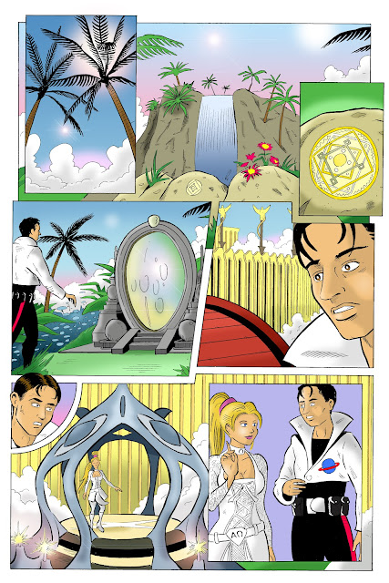 Gavin Ross - Sequential Artist/Cartoonist: Heaven Comic