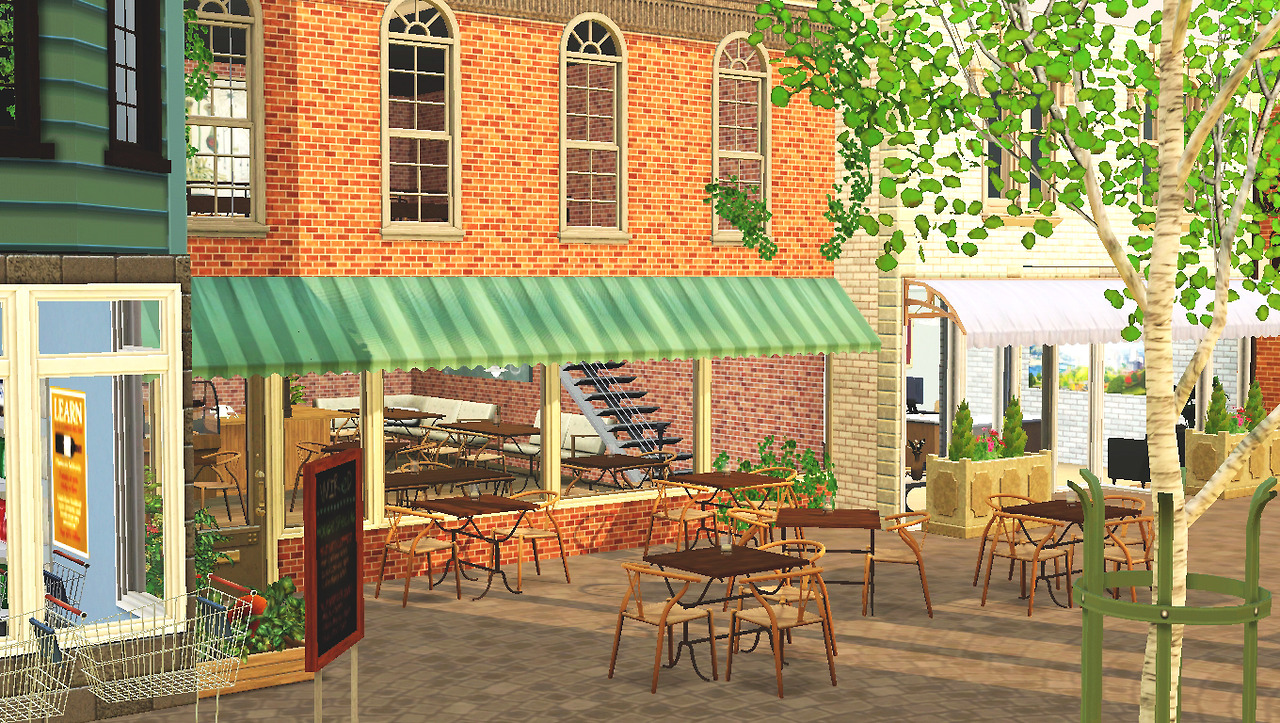 My Sims 3 Blog: Parliament Street Shops by Crimsonium