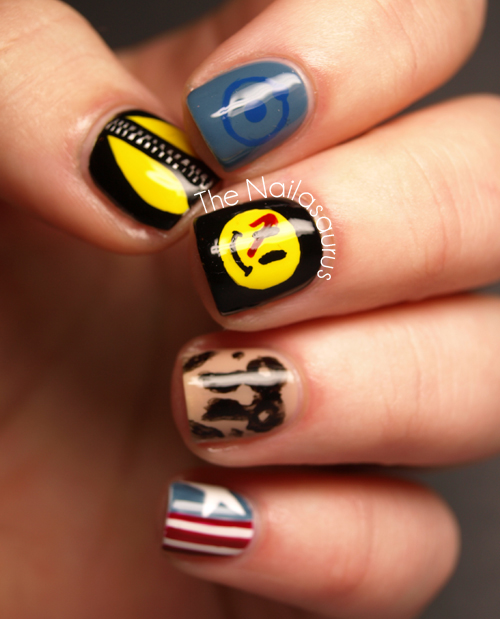 The Nailasaurus | UK Nail Art Blog - 31DC2012: Day 23 Inspired by a ...