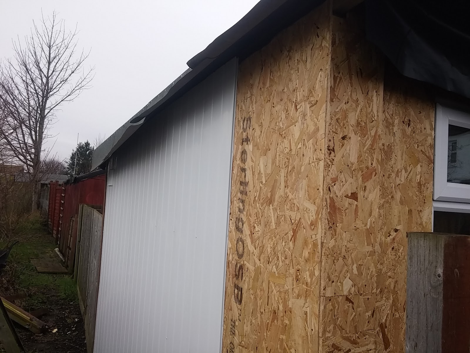 Nerd Club: Cladding the bungalow workshop