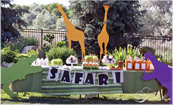 Phoenix Party Ideas: SAFARI PARTY