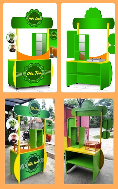 Booth Portable Thai Tea Rp 2.900.000 | Portable Booth-Event Desk-Booth ...