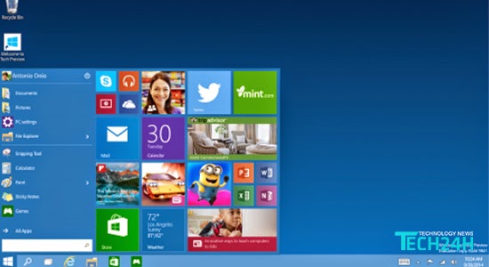 Microsoft's next OS is Windows 10, will ship later in 2015 - Tech24H
