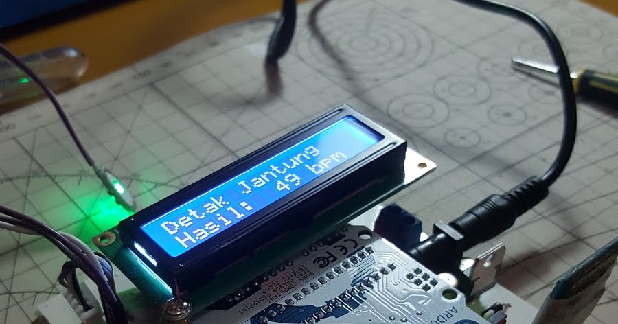 Membuat Rancangan Sederhana Menggunakan Sensor Detak Jantung dan Arduino