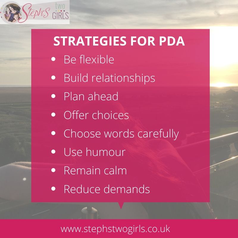 Girls with autism and PDA strategies - Steph's Two Girls