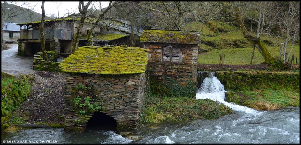 XOAN ARCO DA VELLA: MUIÑOS EN FERRAMULIN - RIO SELMO - COUREL