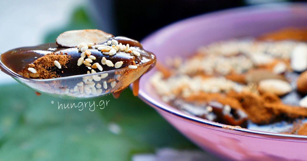 Kitchen Stories: Grape Molasses Pudding with Sweet Red Wine-Moustalevria