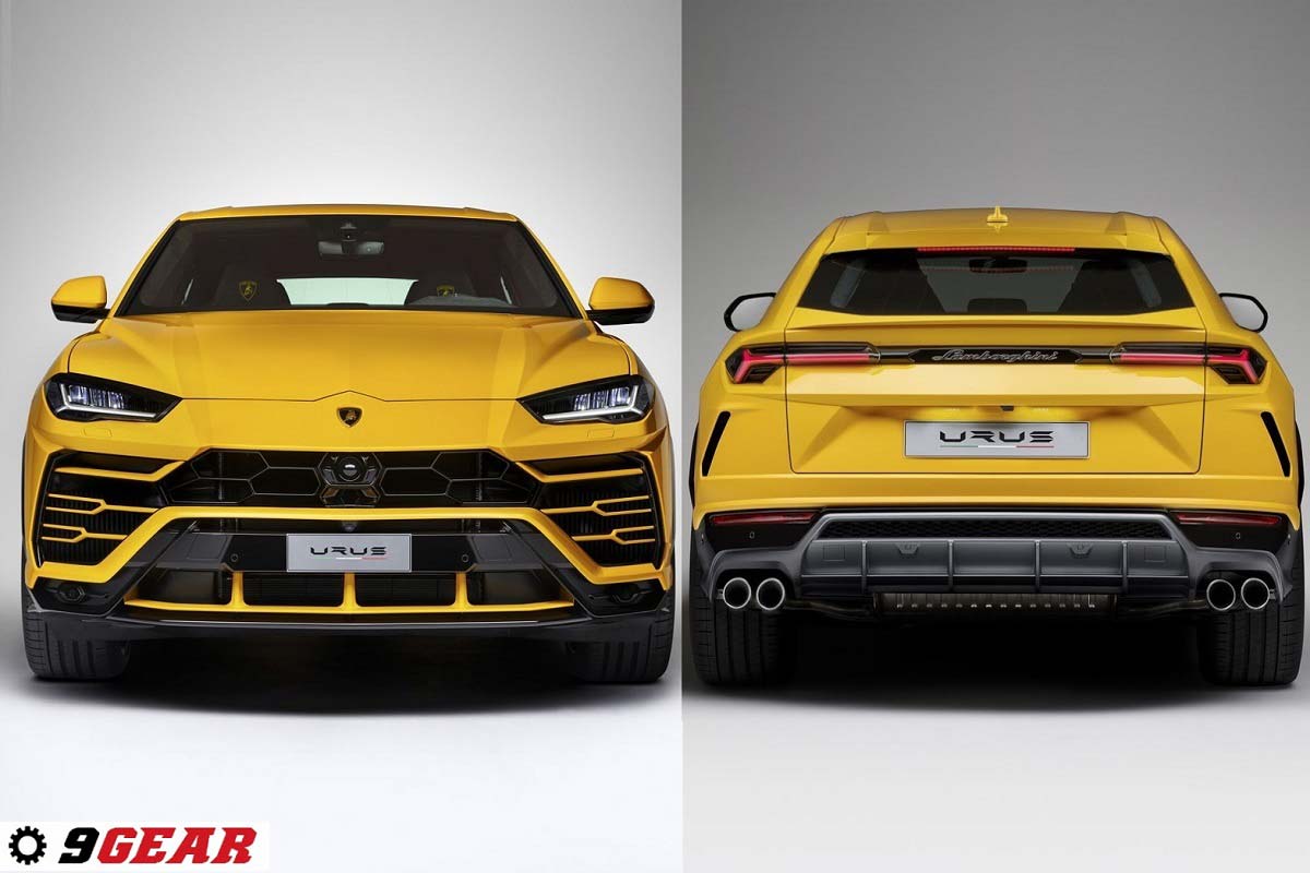 The new Lamborghini Urus - 4.0L V8 twin-turbo engine with 650 hp