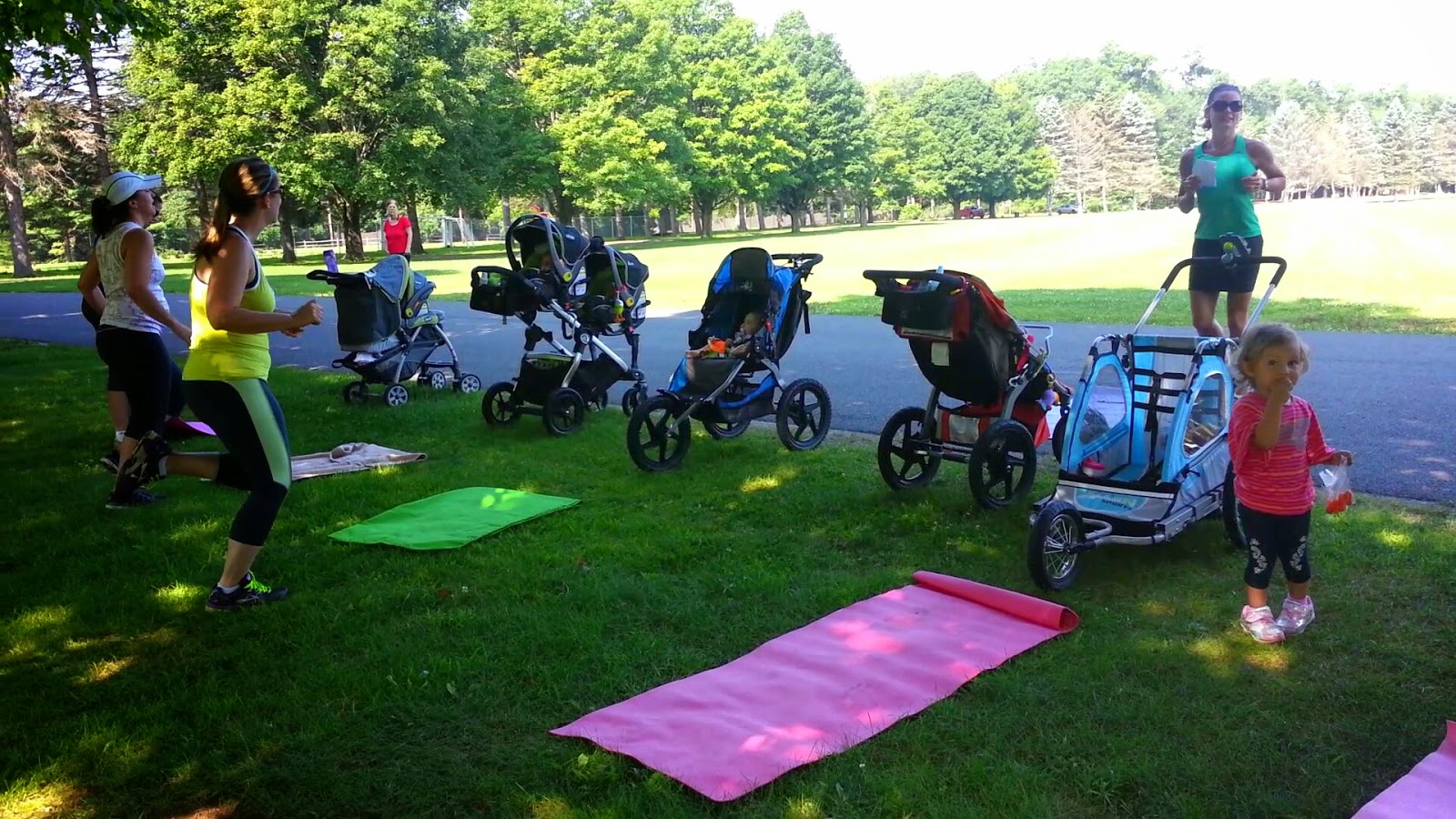 Life's A Beach: Fit4Mom Greater Springfield Stroller Strides