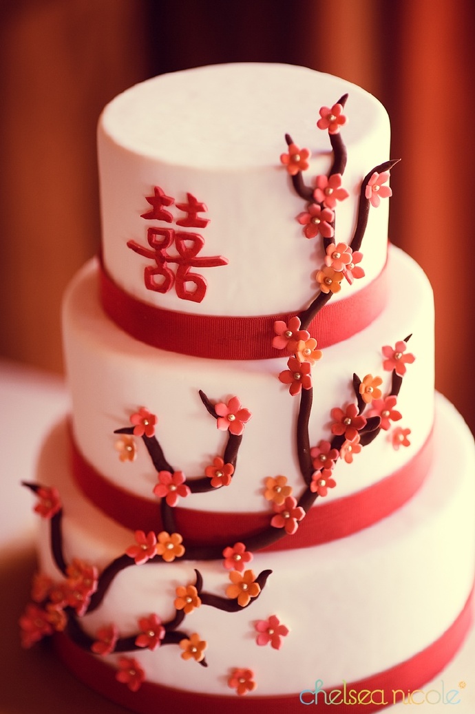 Chinese style cake