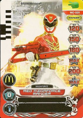 Juguetes de los Power Rangers Megaforce en MacDonald | RangerLatino